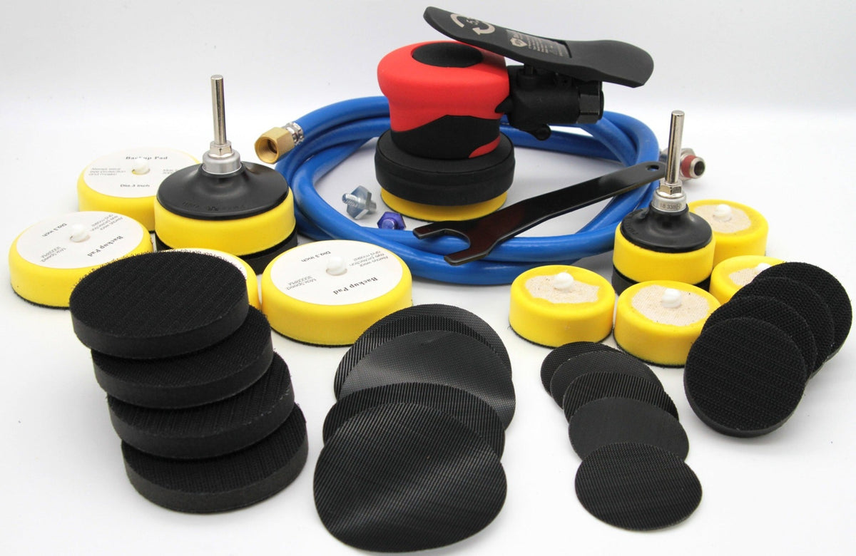 PROS + Ultimate 2" and 3" Sanding Kit + Snubber Hose Bundle — Wood ...