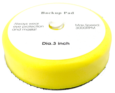 Roloc Foam Pad Disc Holder, 3-inch