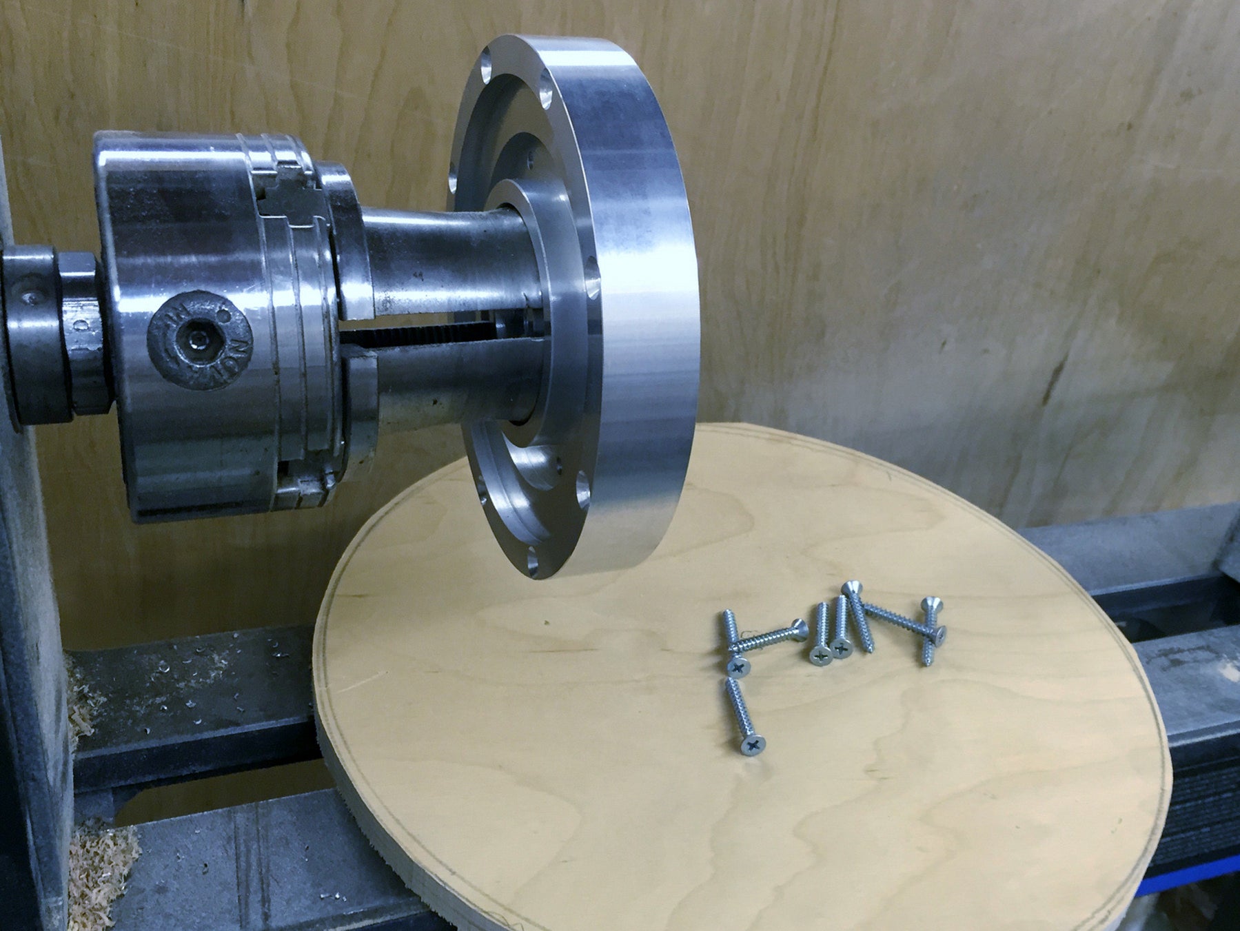 Universal Face Plate - 6" x 1" — Wood Turners Wonders