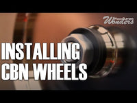 Self-Aligning Spherical Washer, 3-piece set for one CBN Wheel — Wood ...