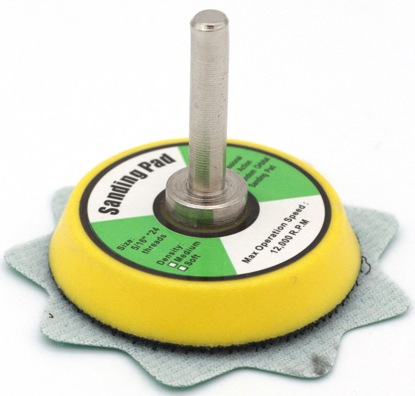Green Wave Sanding Disks, 2-inch (oversized) - Sample Pack
